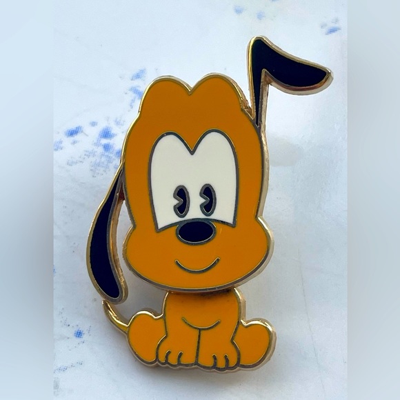 Disney | Accessories | Disney Vintage Baby Pluto Cuties Bobble Head ...